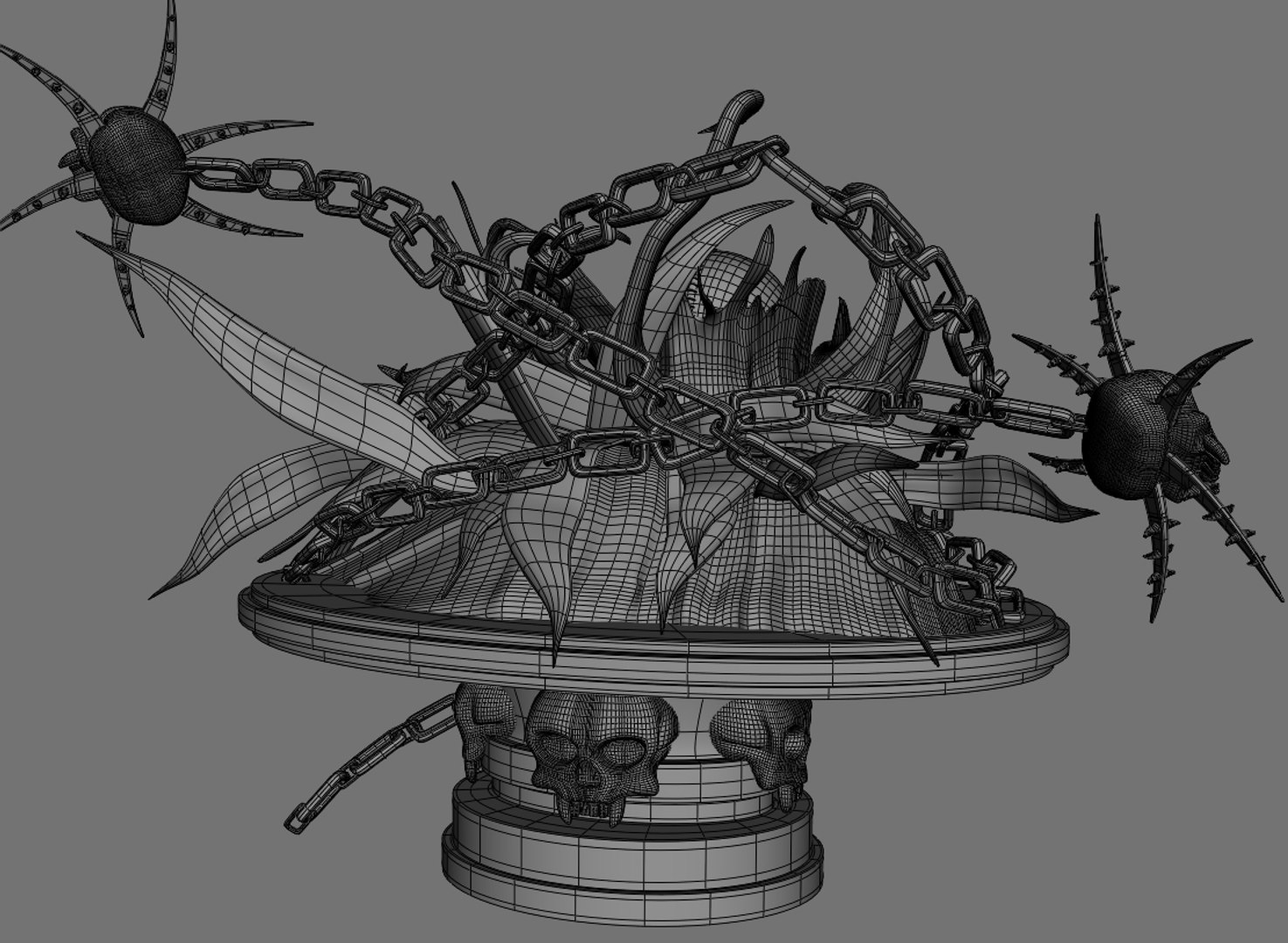3d Spawn Bust