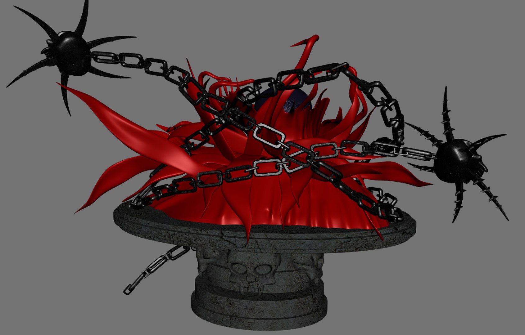 3d Spawn Bust