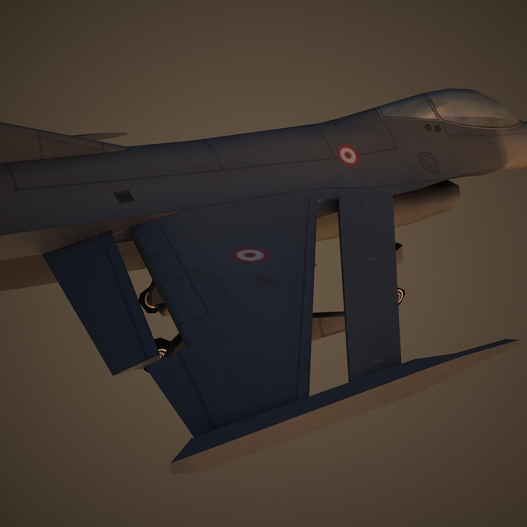 3d General Dynamics Airforce Taf Model