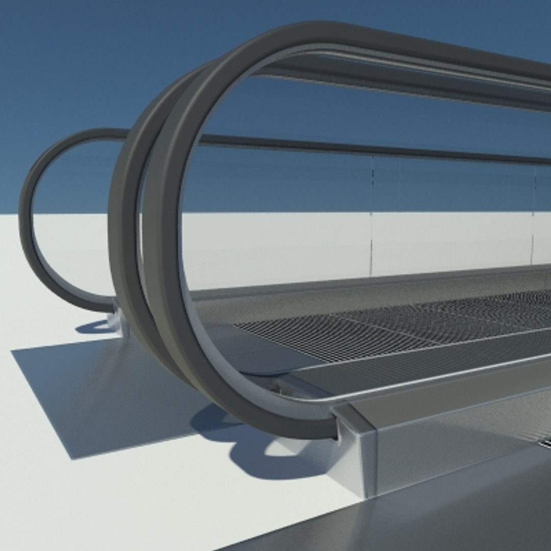 Set 8 Travelators 3d Model