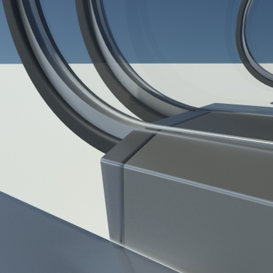 Set 8 Travelators 3d Model