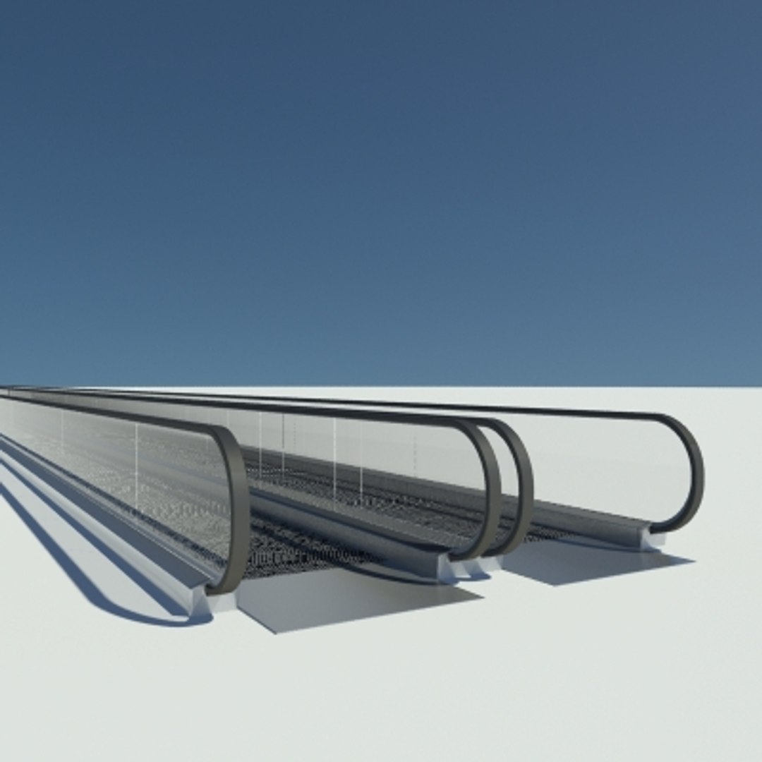 Set 8 Travelators 3d Model