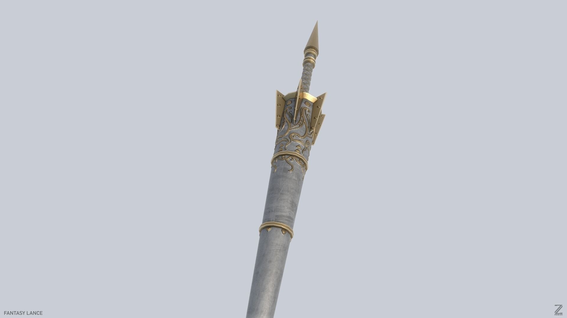 Fantasy Lance Collection 3D Model - TurboSquid 2237672