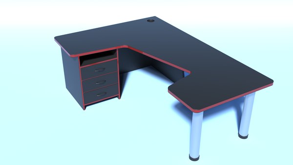 Gaming table 3D model - TurboSquid 1739358