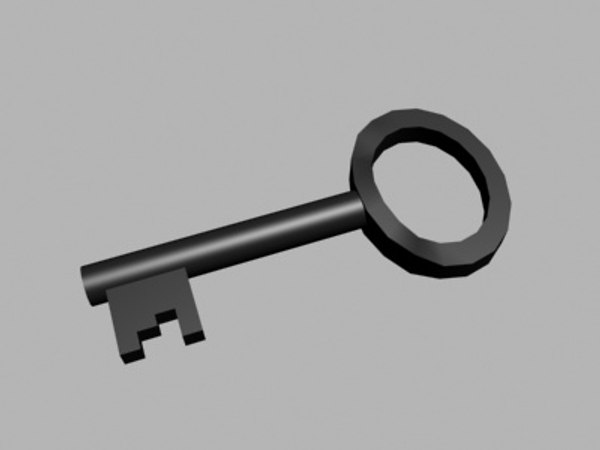 key 3d model