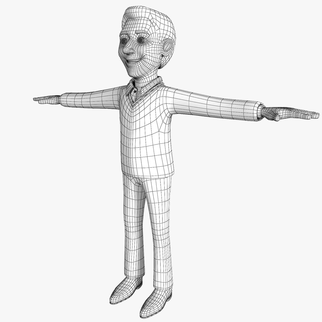 cartoon man toon max