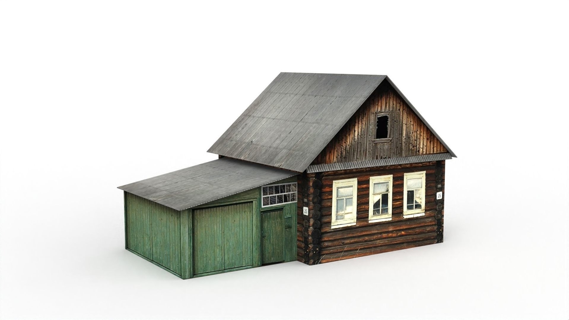 3D Village House Model - TurboSquid 1725574