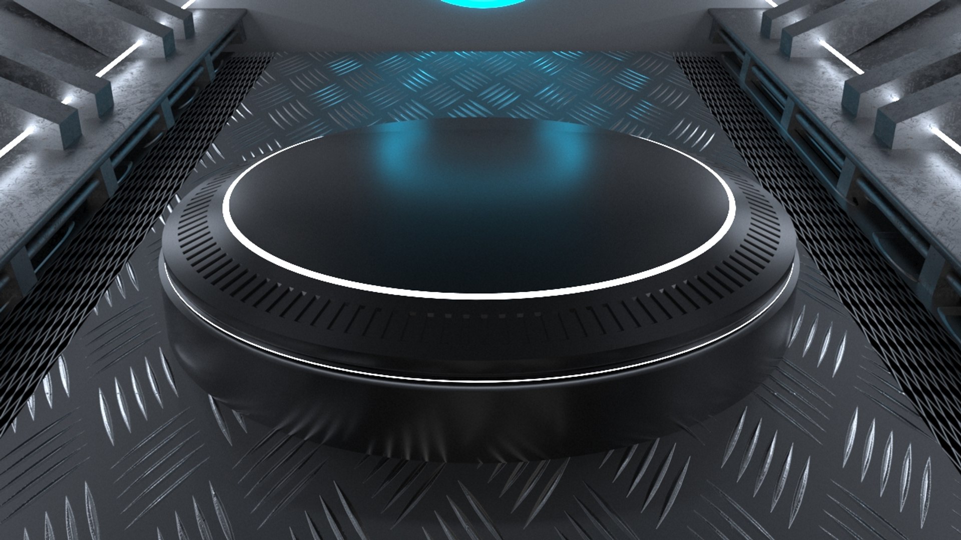 3D Product Stand In Futuristic Theme - TurboSquid 2077911