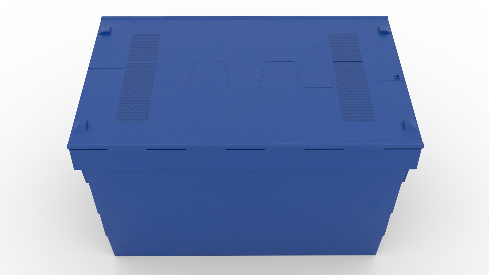 Euronorm Box With Integrated Lid Model - TurboSquid 2140208