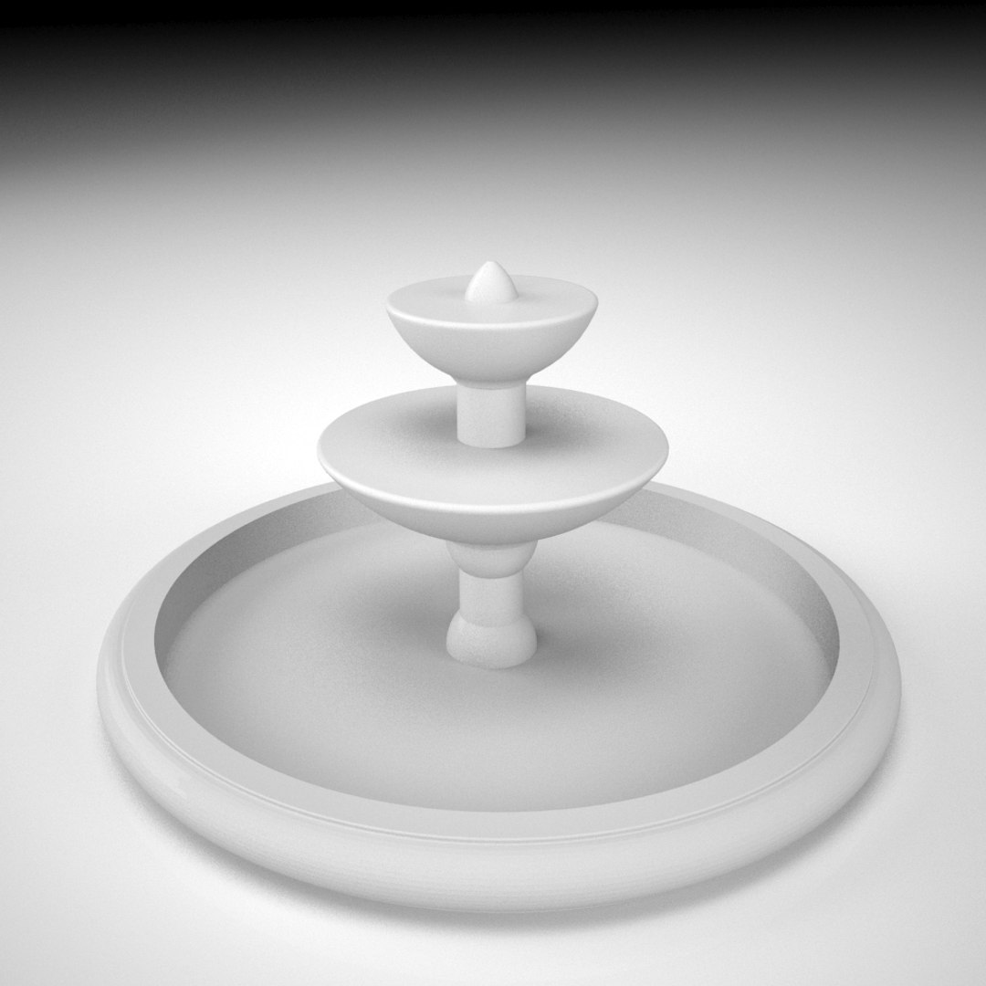 3d Model Fountain