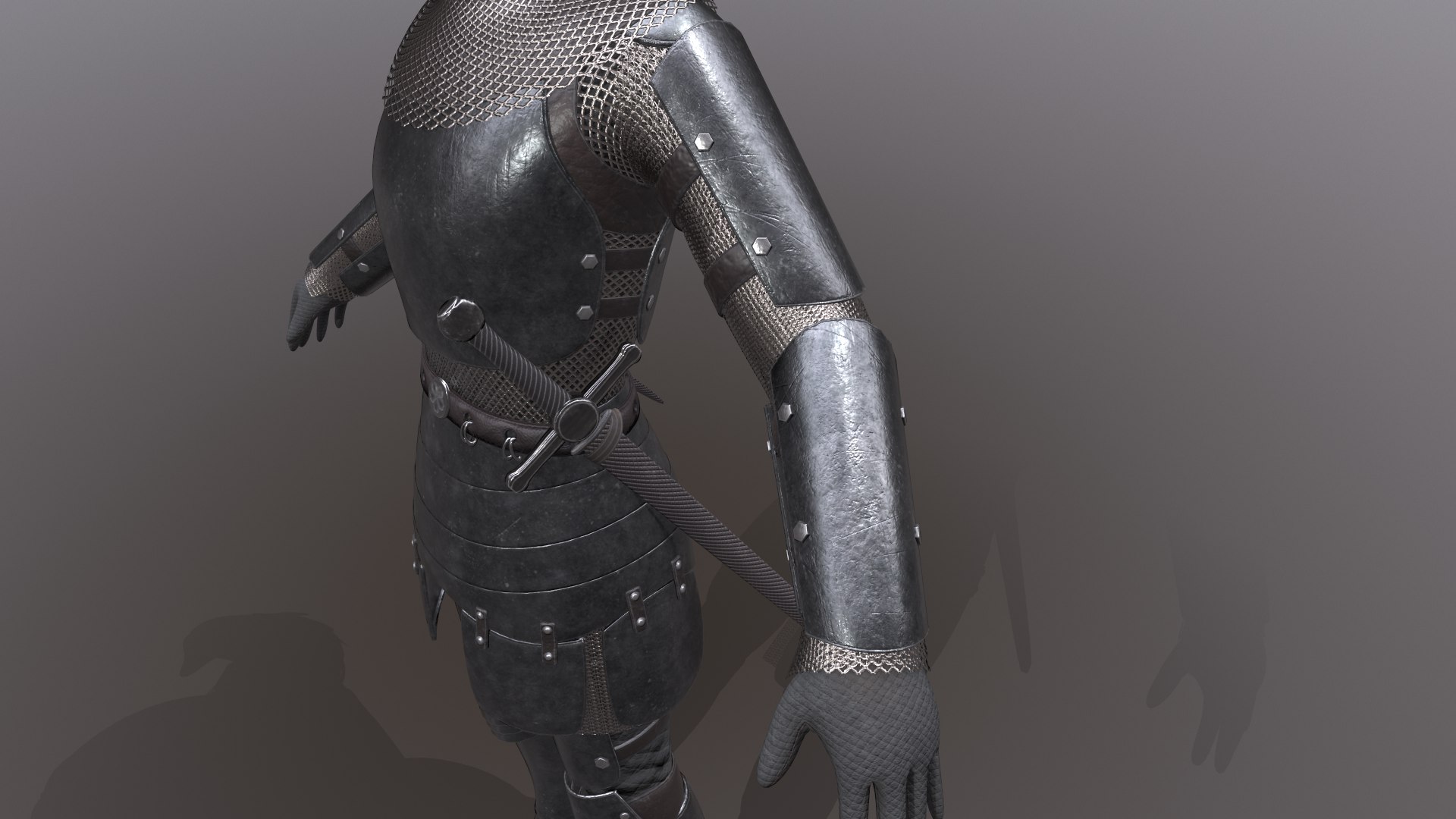 Knight Male Character Model - TurboSquid 1666537