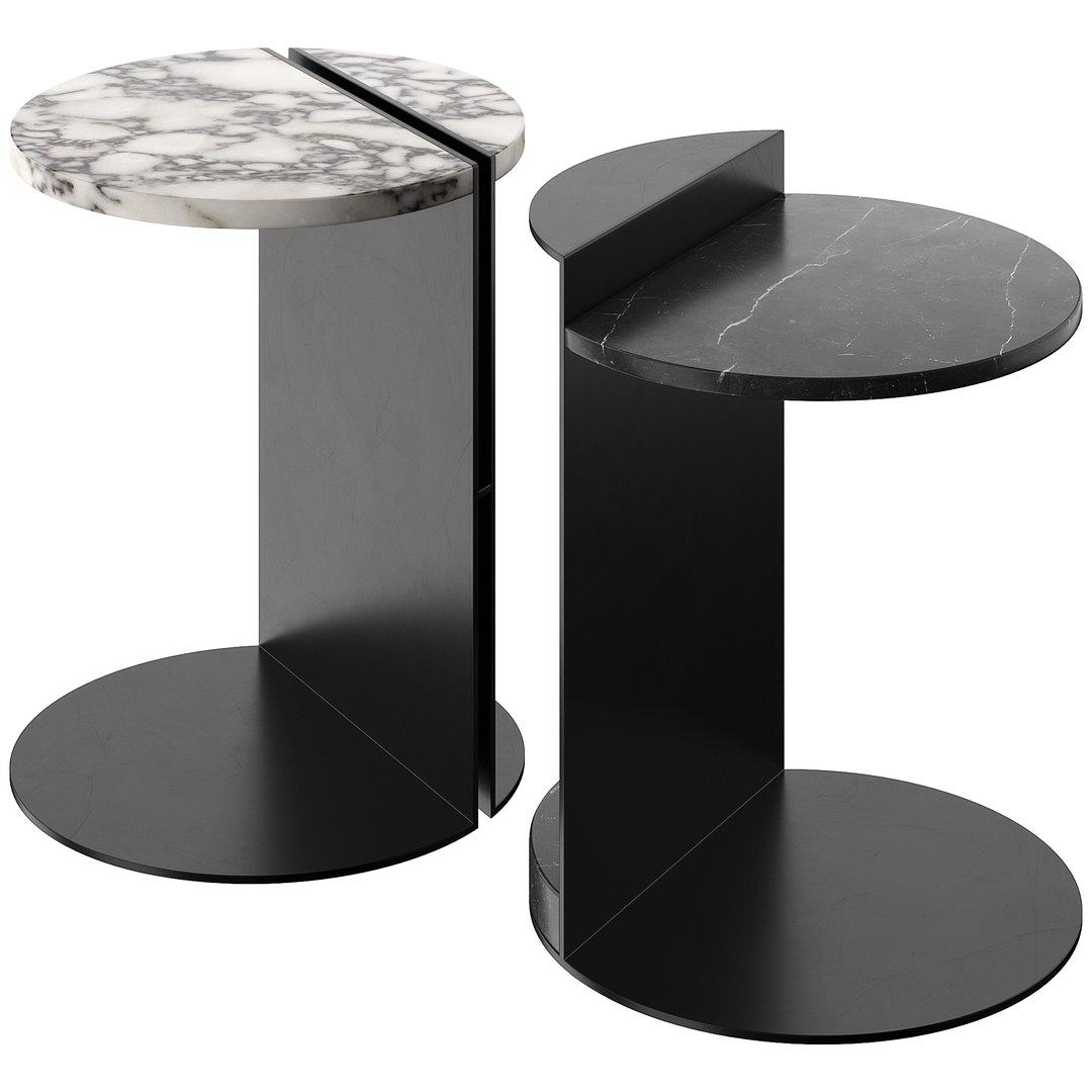 3D LINEA VIOLA Side And Coffee Tables By Maami Home - TurboSquid 2225174