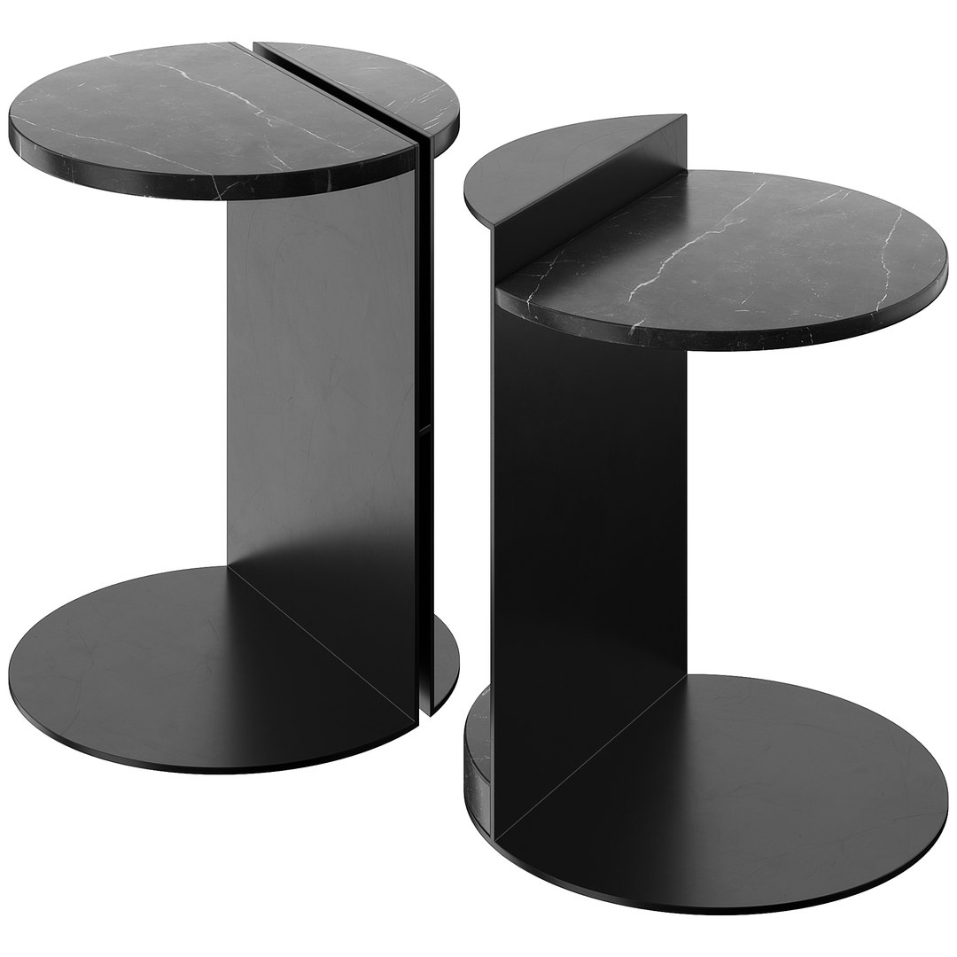 3D LINEA VIOLA Side And Coffee Tables By Maami Home - TurboSquid 2225174