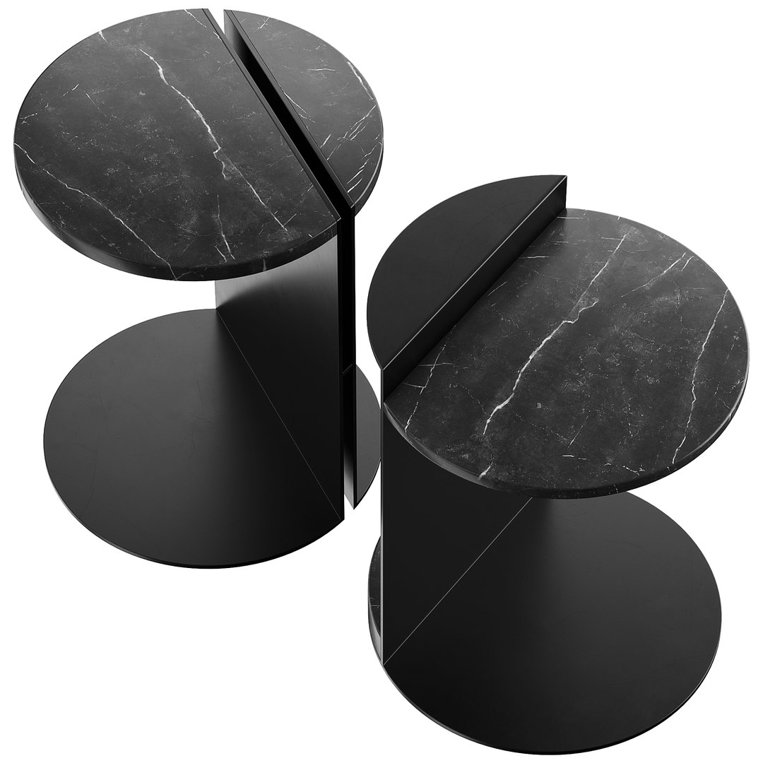 3D LINEA VIOLA Side And Coffee Tables By Maami Home - TurboSquid 2225174