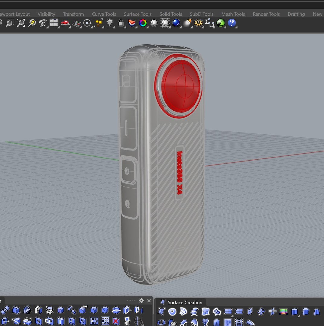 3D Insta 360 X4 Model - TurboSquid 2262017