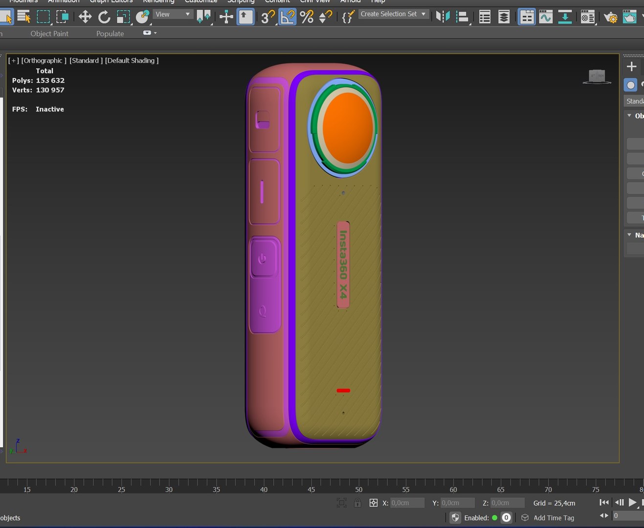3D Insta 360 X4 Model - TurboSquid 2262017