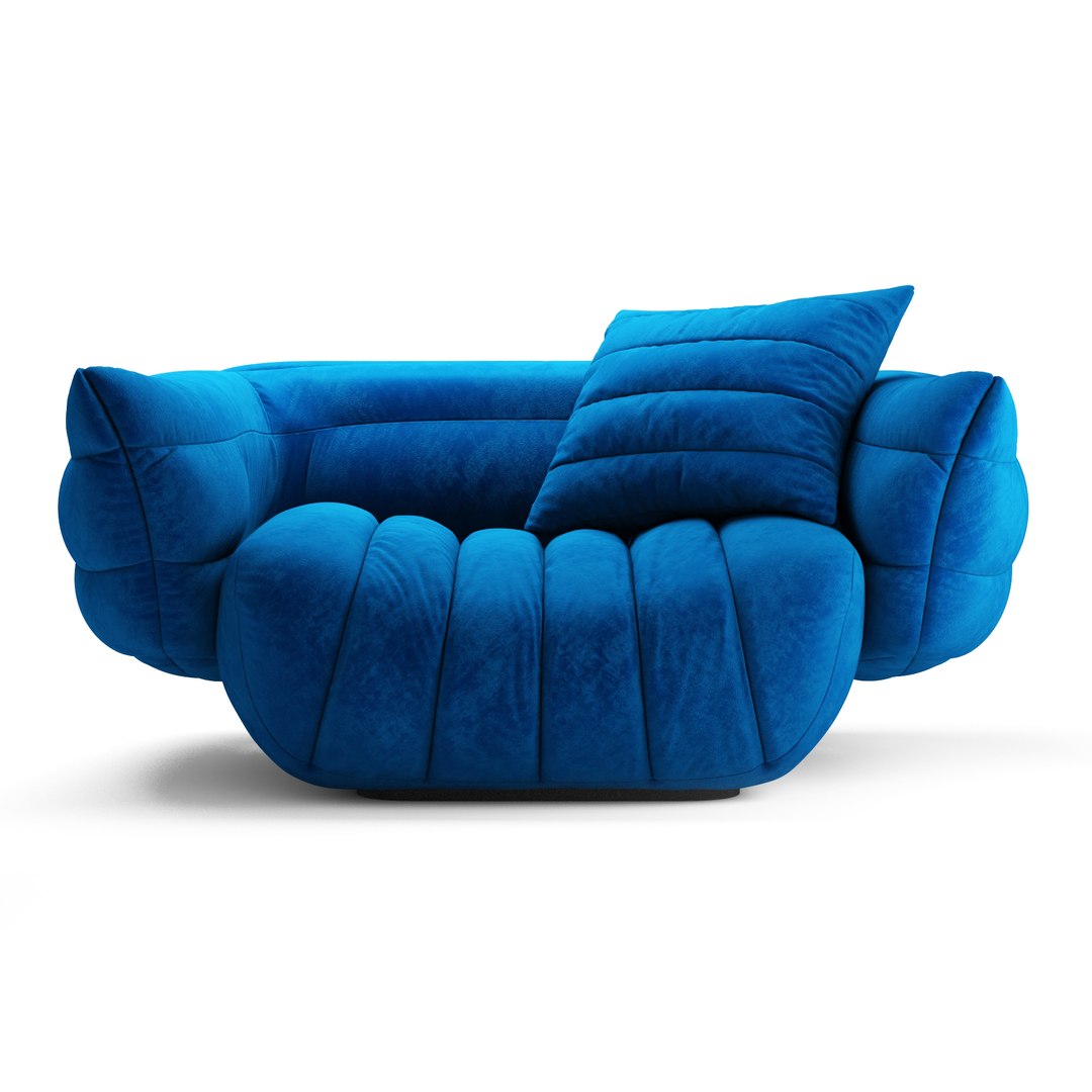 3D Baxter Armchair Tactile Model - TurboSquid 2248306