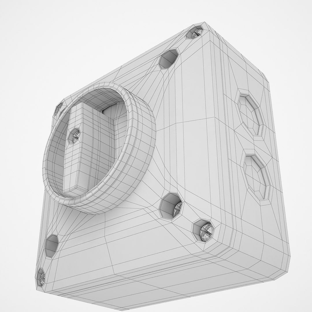 Enclosed Disconnect Switch 3D Model - TurboSquid 1249346