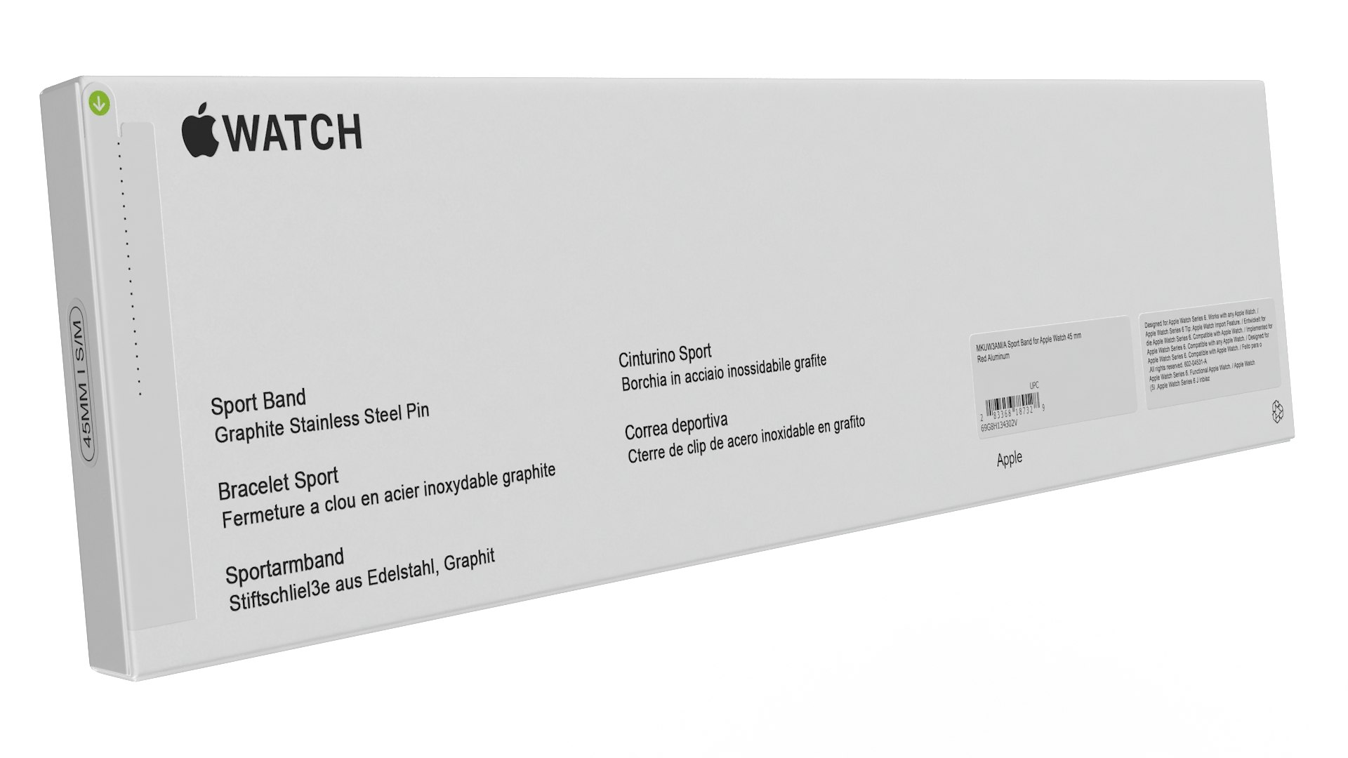 3D Apple Watch Strap Packaging Box - TurboSquid 2220846