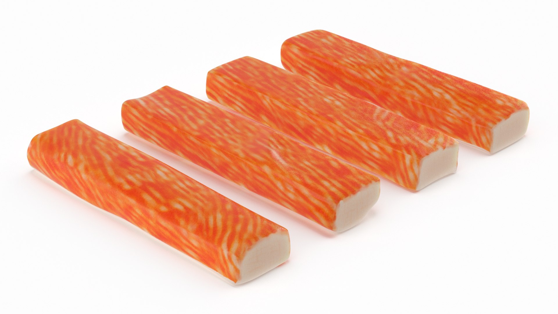 Surimi Sticks 3D Model - TurboSquid 2447148