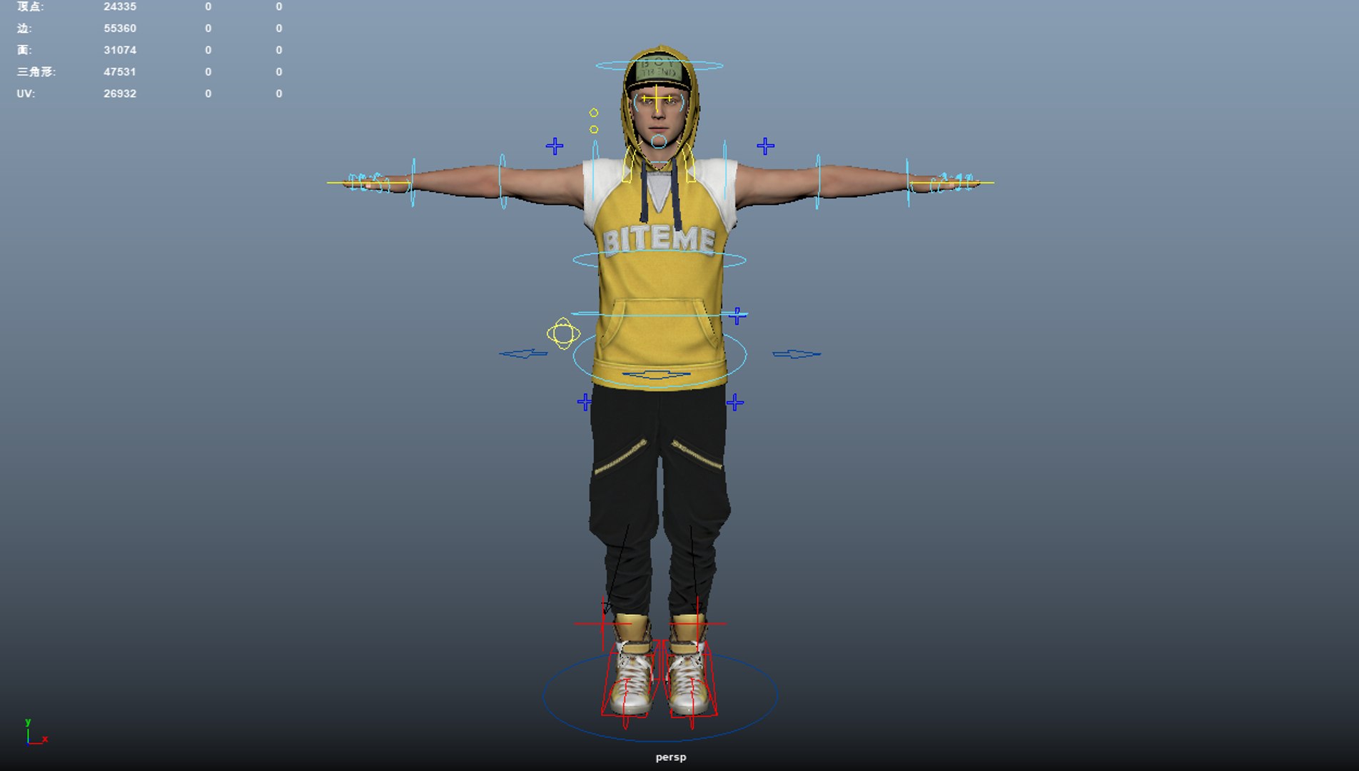 Hip Hop Man 3D - TurboSquid 2251475