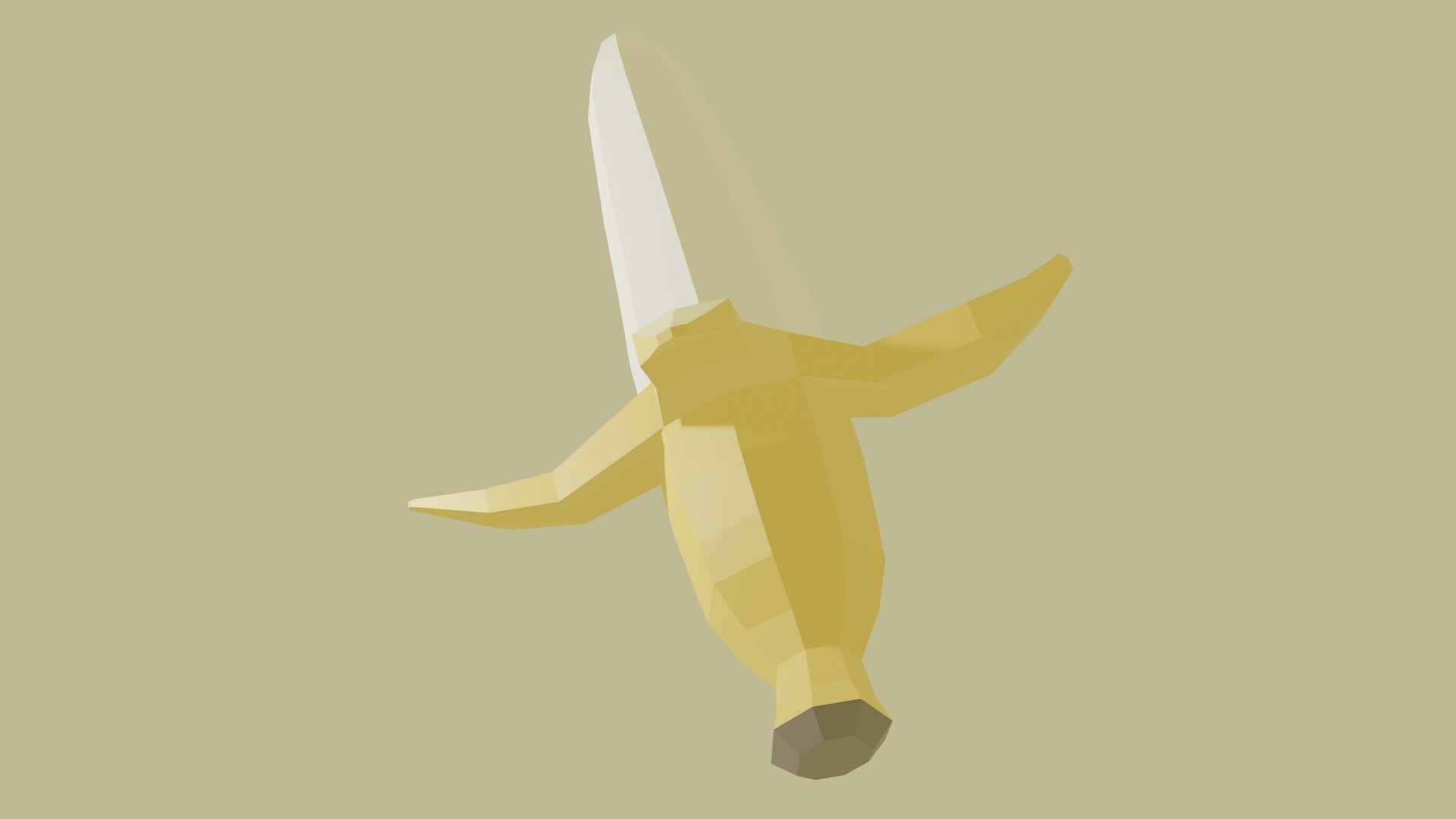 Banana 3D model - TurboSquid 1937724