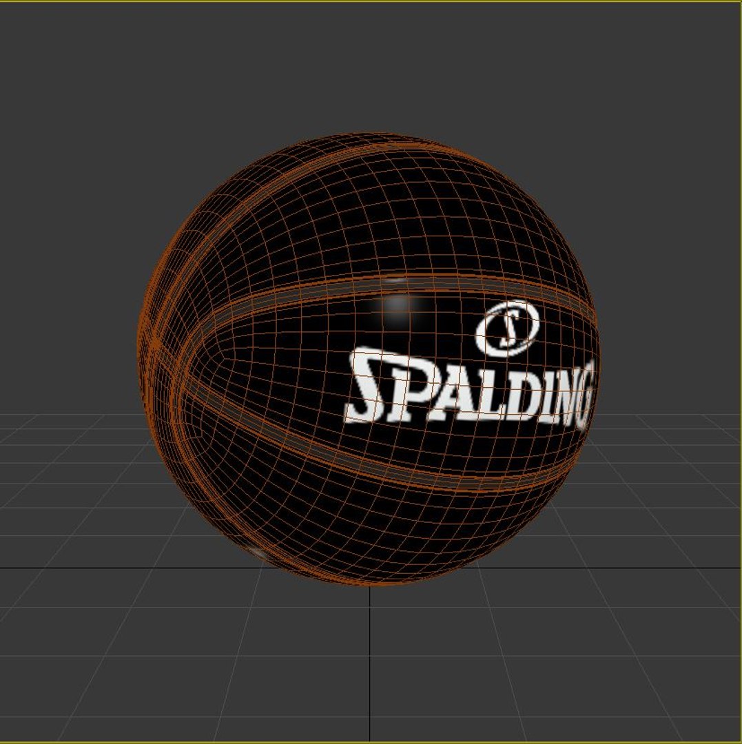 3d max basketball ball