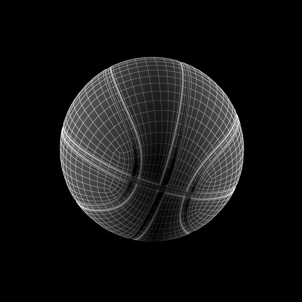 3d max basketball ball