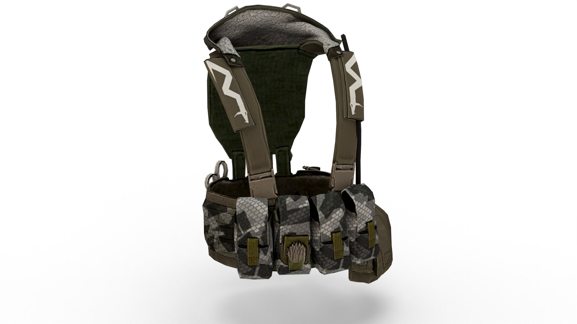 3D Model Combat Vest 3D Model - TurboSquid 2217032