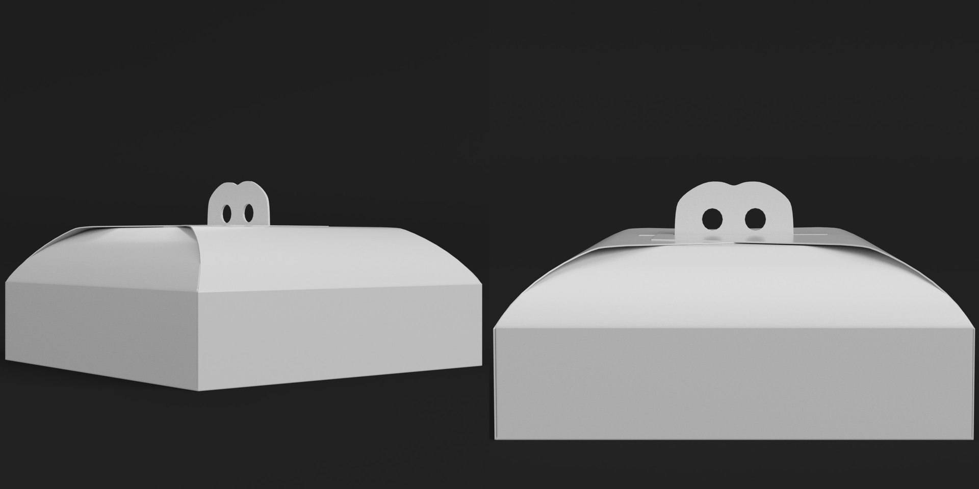 Cake Packaging Box 3D Model - TurboSquid 1745779