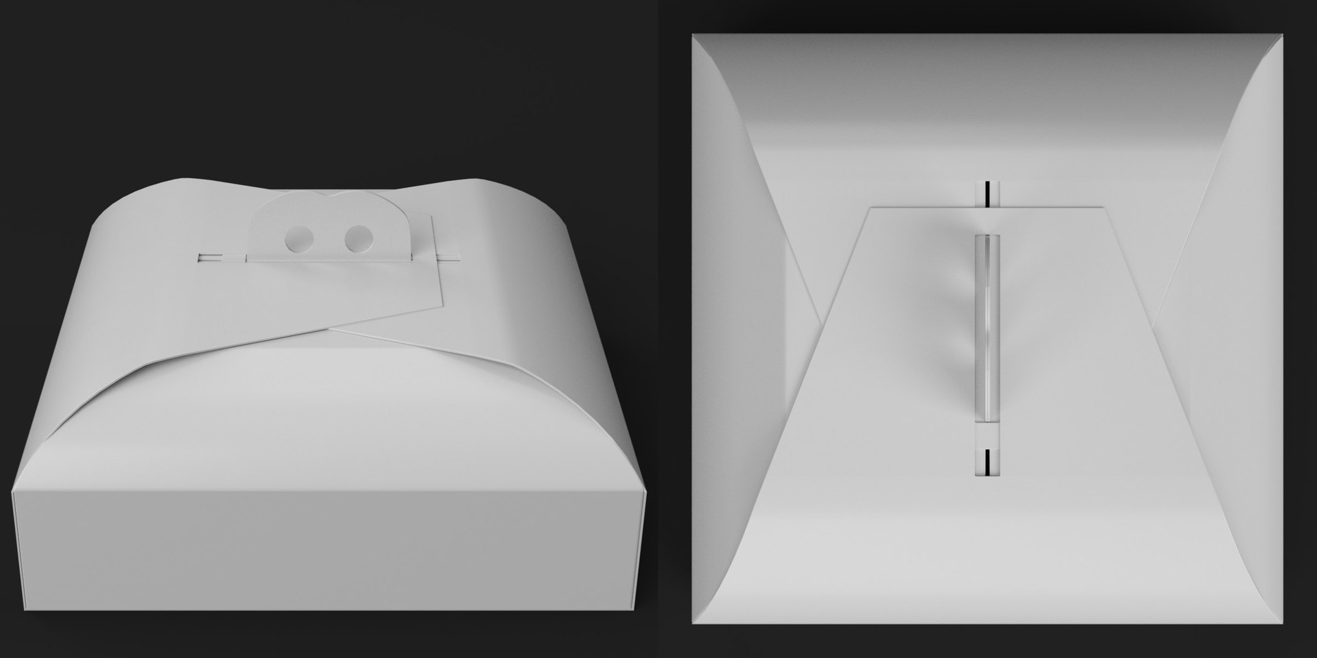 Cake Packaging Box 3D Model - TurboSquid 1745779