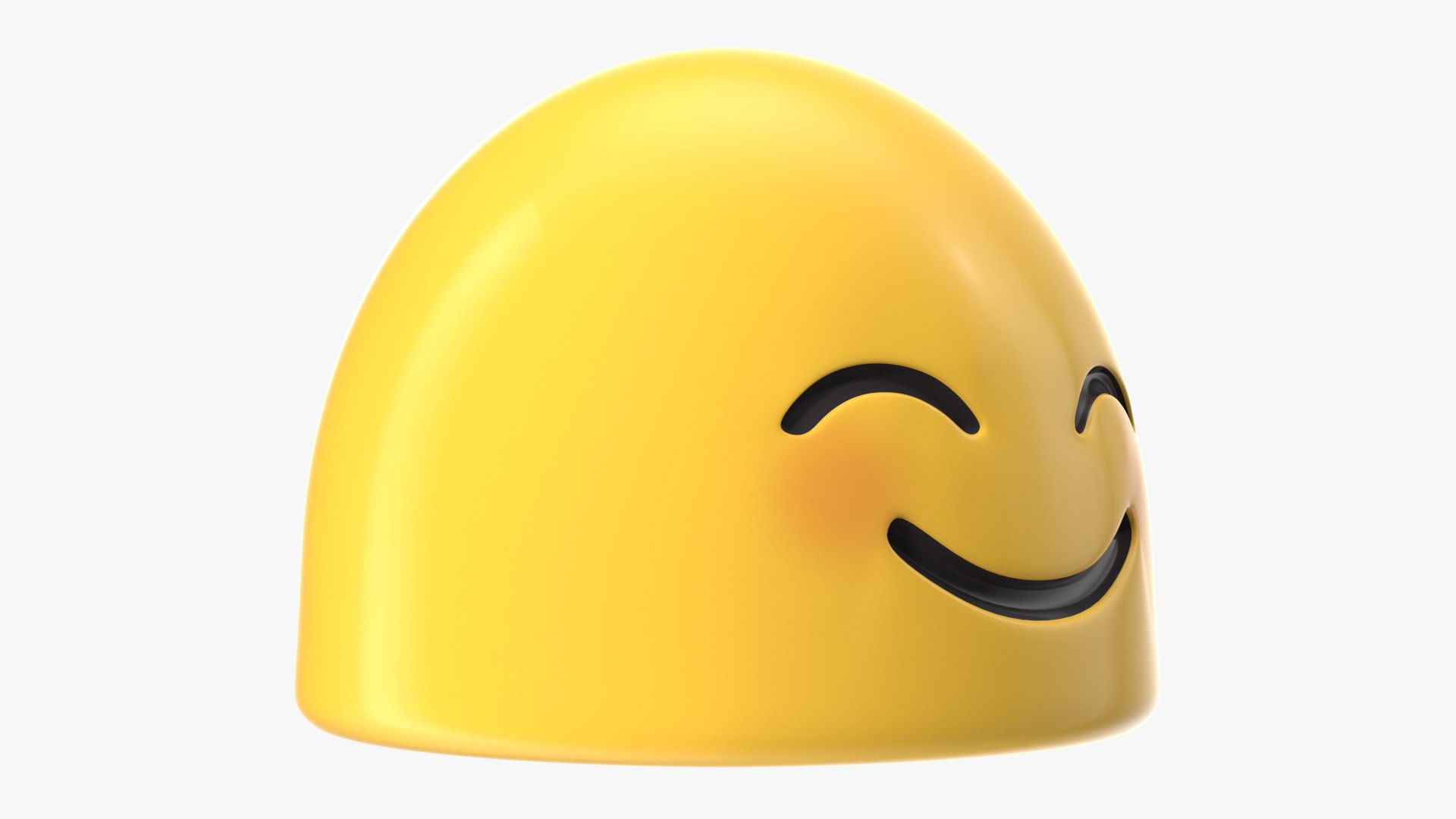 3D Smiley Face Android Emoji Model - TurboSquid 1823736
