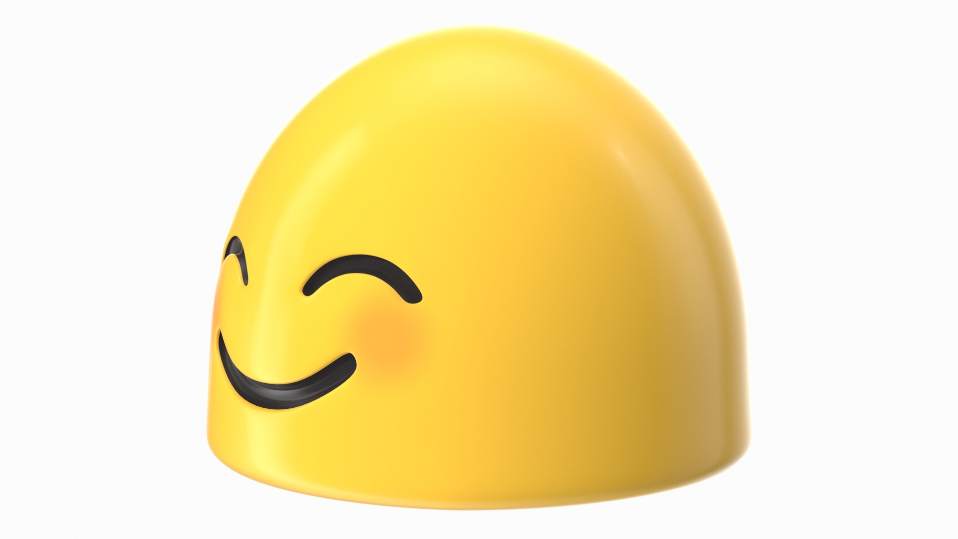 3D Smiley Face Android Emoji Model - TurboSquid 1823736