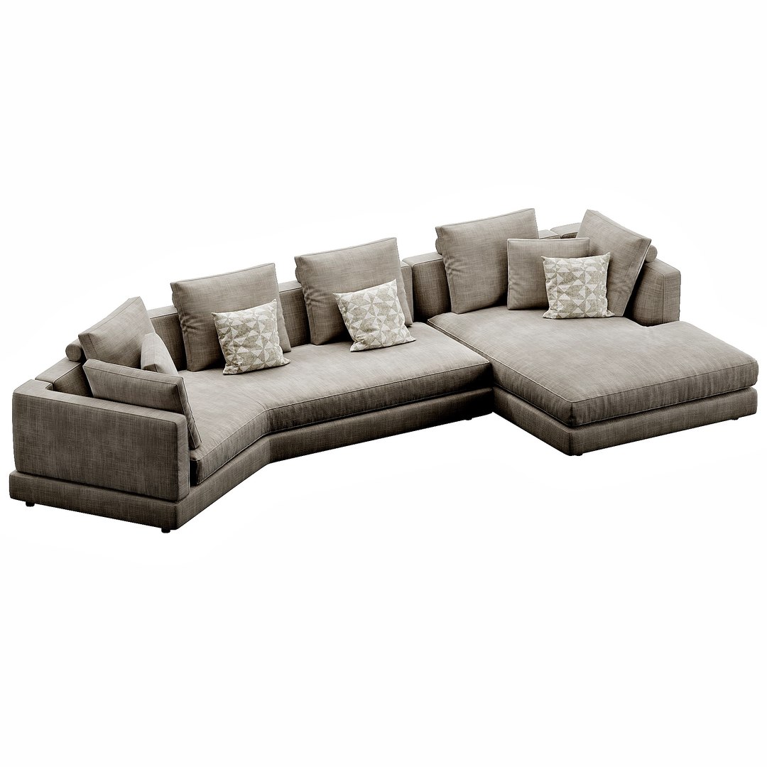 Bonaldo Liam Sofa 3D Model - TurboSquid 2253643