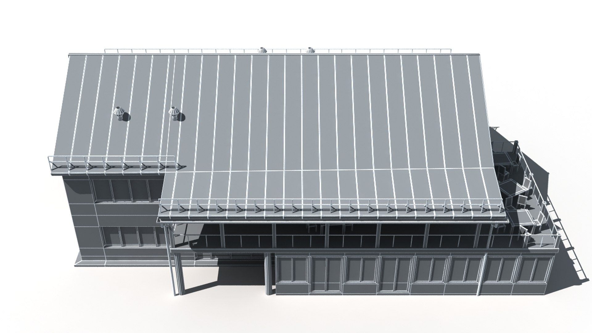 Building Background 3d Max