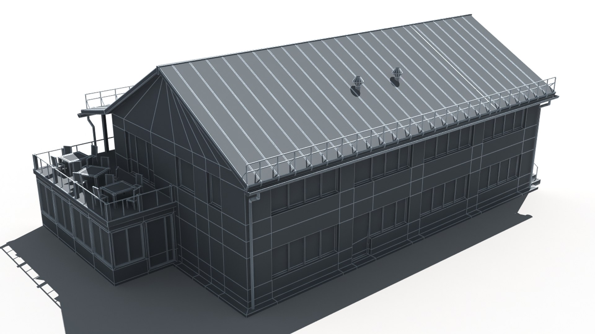 Building Background 3d Max