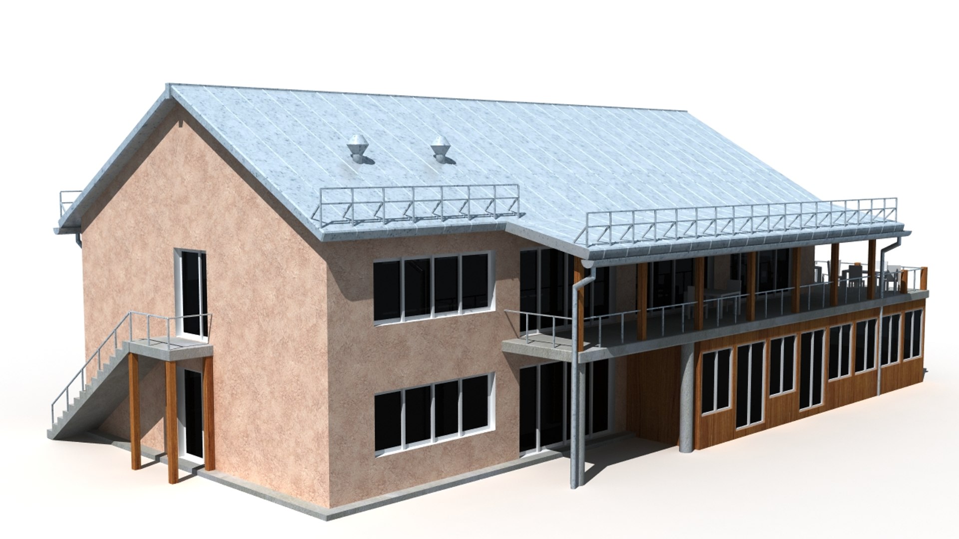 Building Background 3d Max