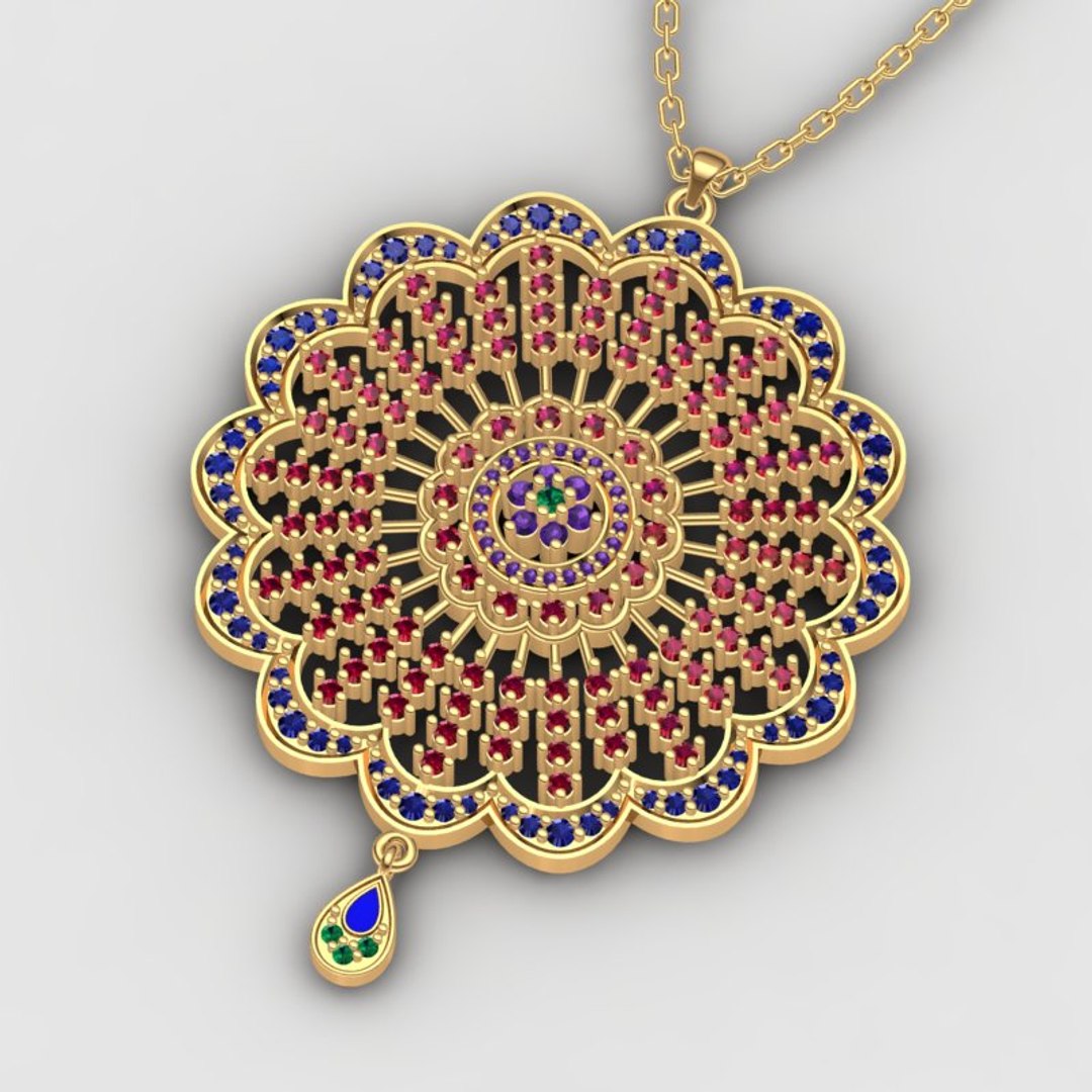 3d Model Pendent