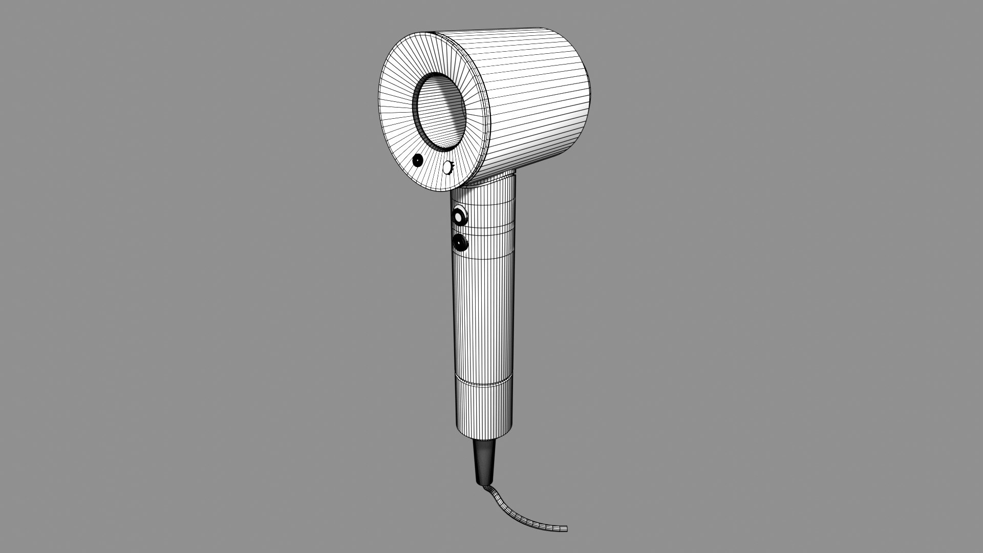 3D Hair Dryer Model - TurboSquid 2219758
