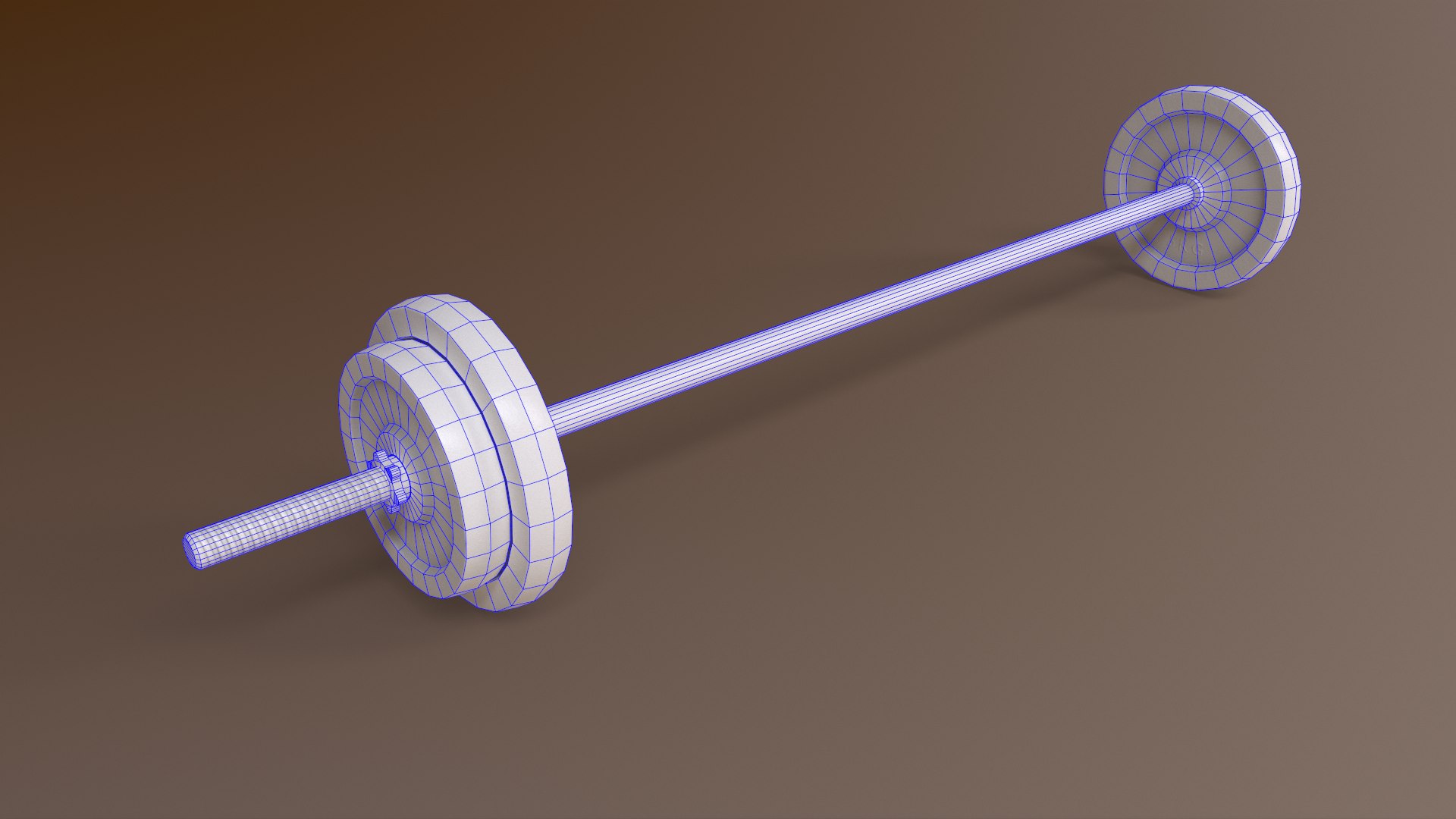 PBR Adjustable Barbell Set A3 3D Model - TurboSquid 1770115
