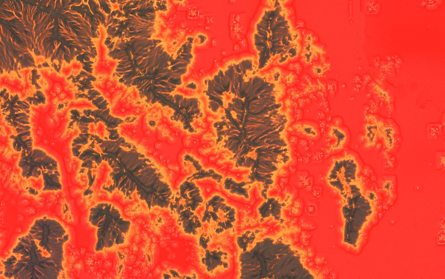 3D 16K Lava Sea Seamless Height Map And 3D Terrain - TurboSquid 2260679