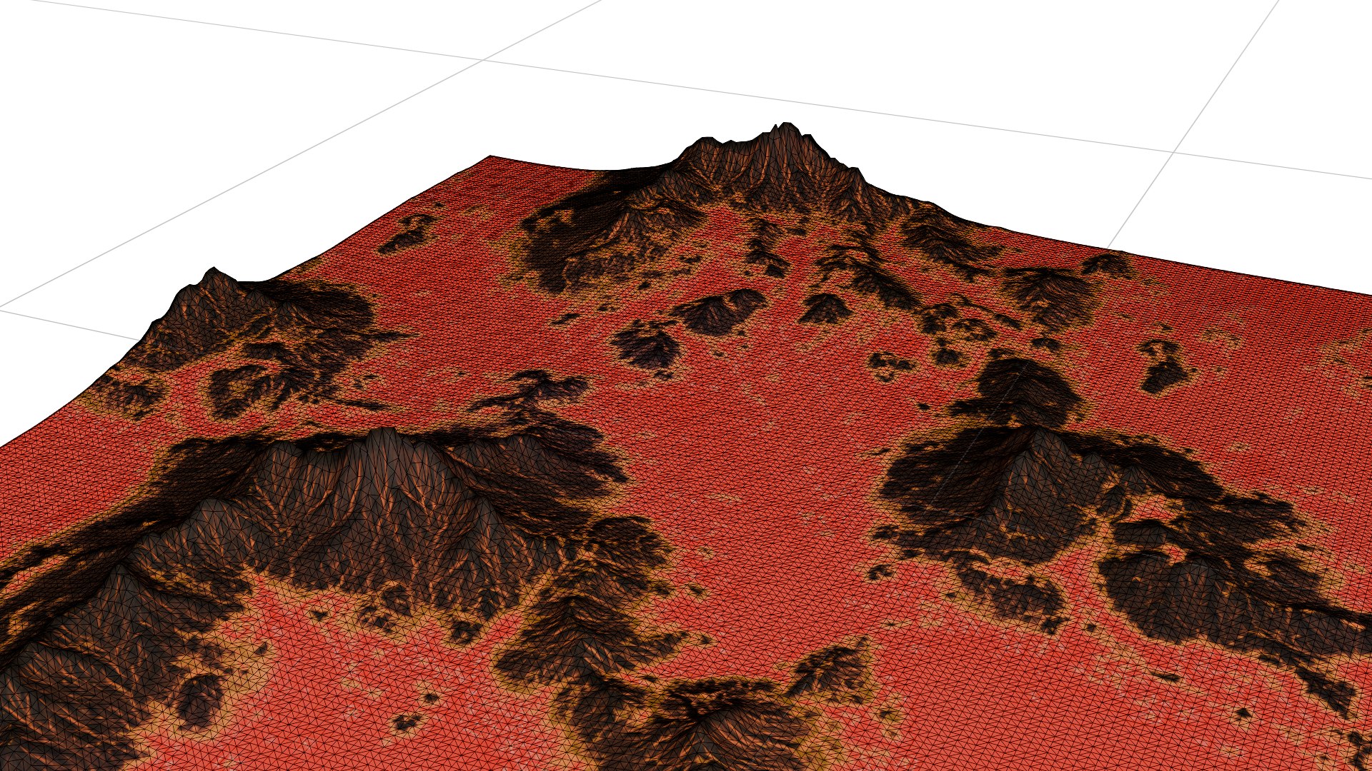 3D 16K Lava Sea Seamless Height Map And 3D Terrain - TurboSquid 2260679