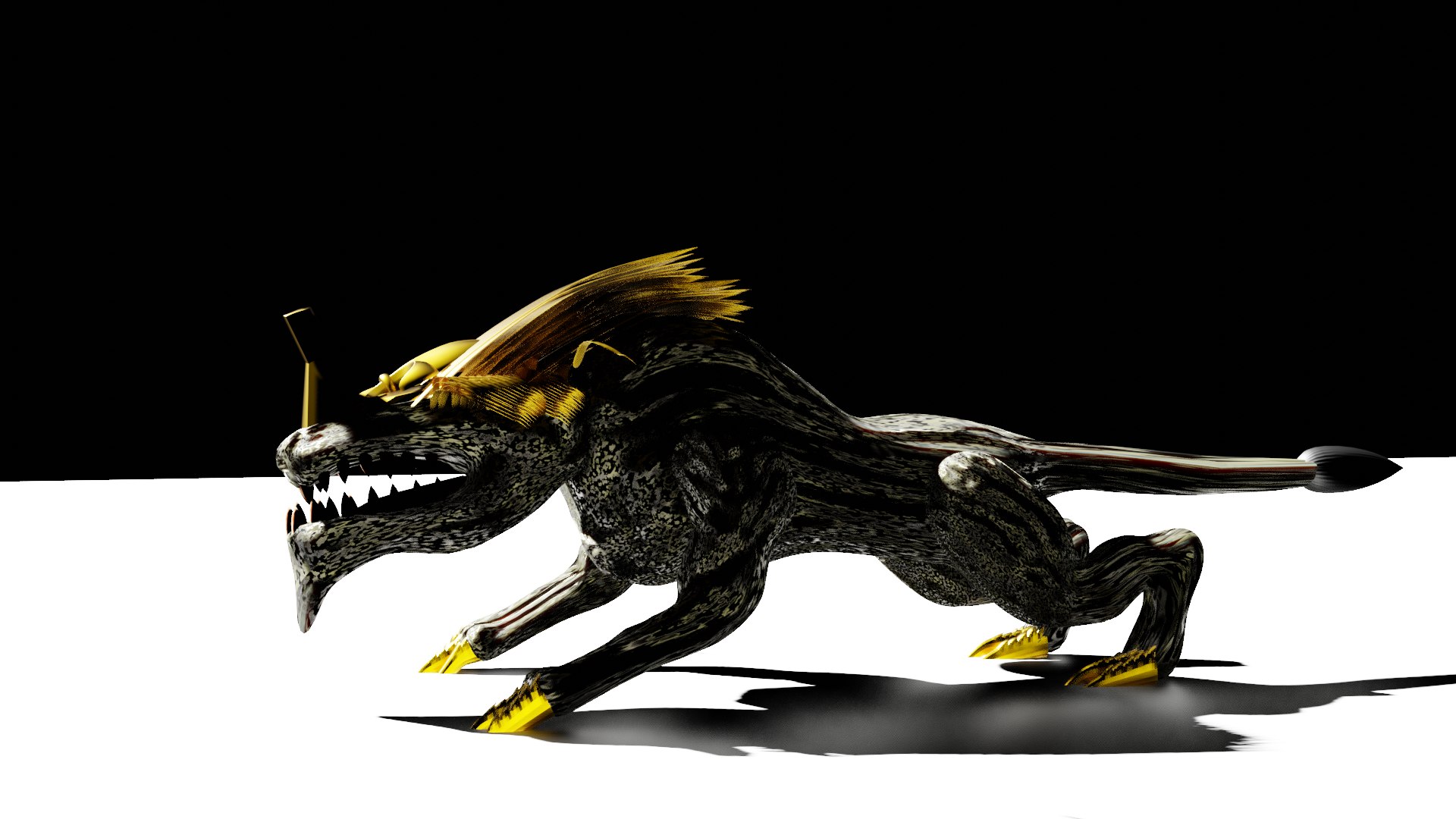 Monster lizard 3D model - TurboSquid 1844721