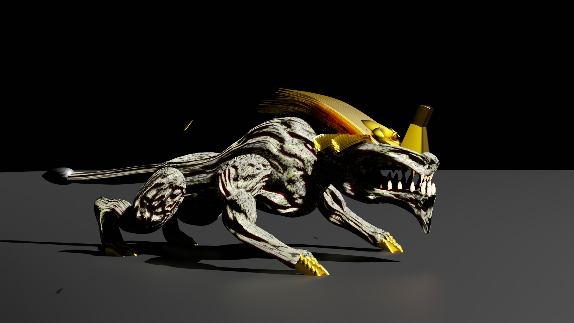 Monster lizard 3D model - TurboSquid 1844721
