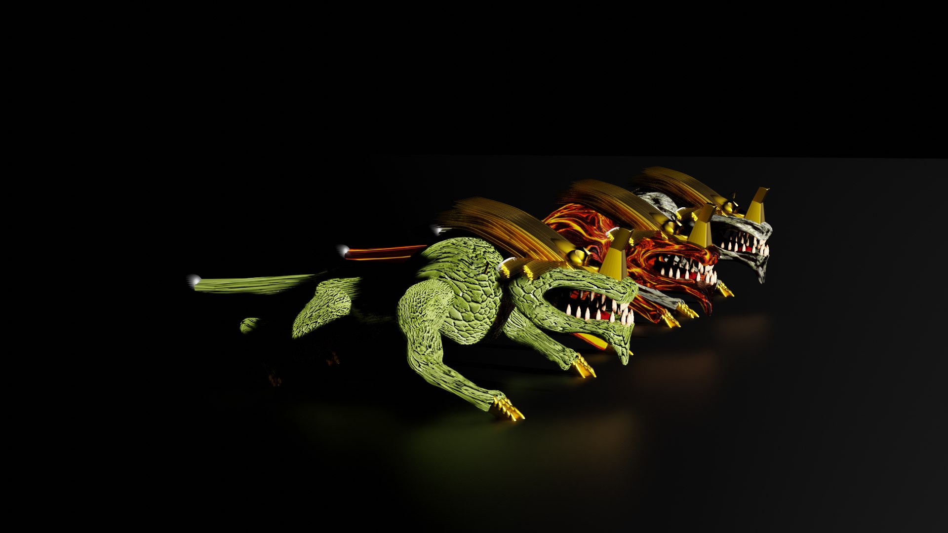 Monster lizard 3D model - TurboSquid 1844721
