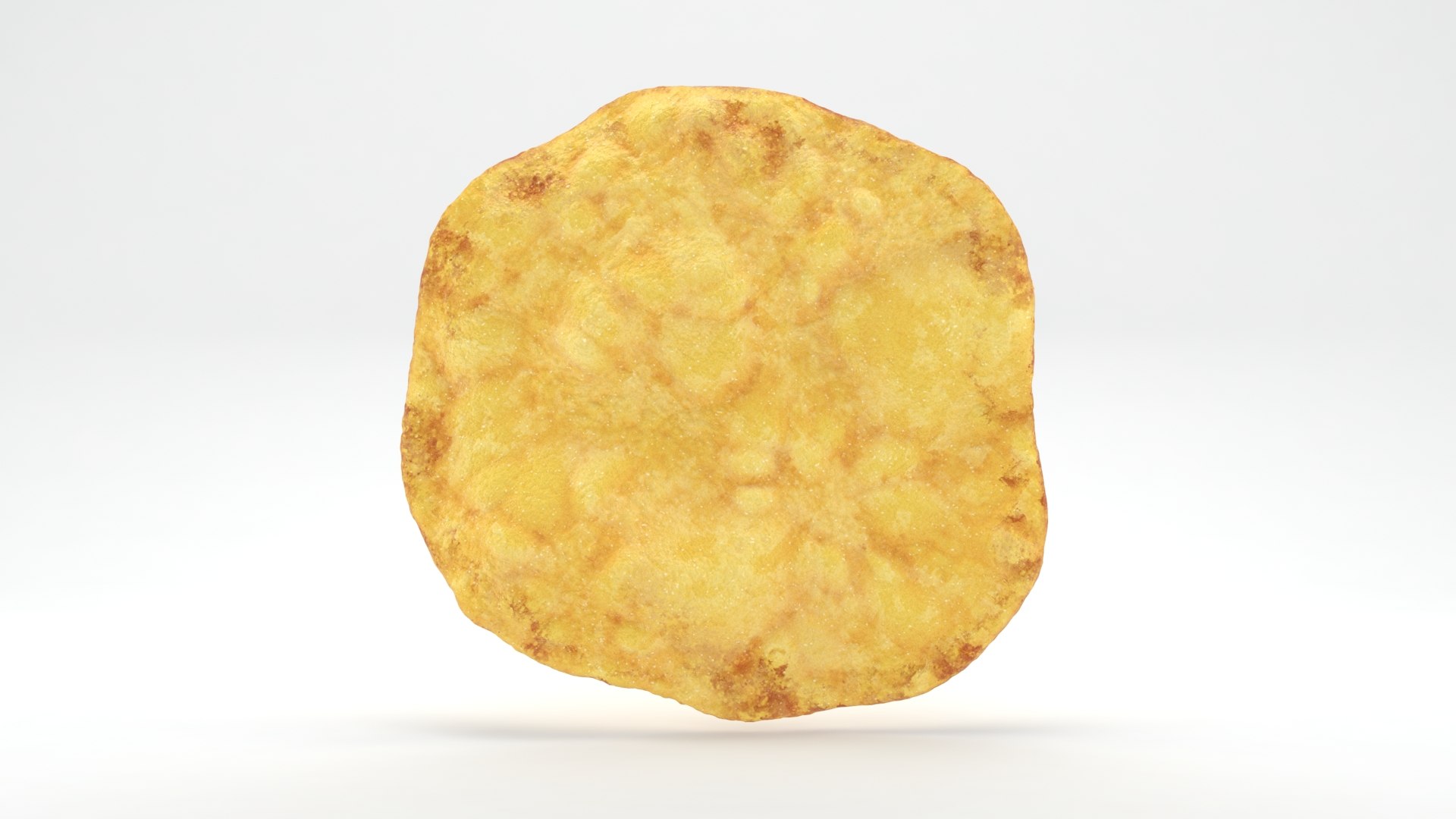 3D Potato Chips 04 Model - TurboSquid 2008425