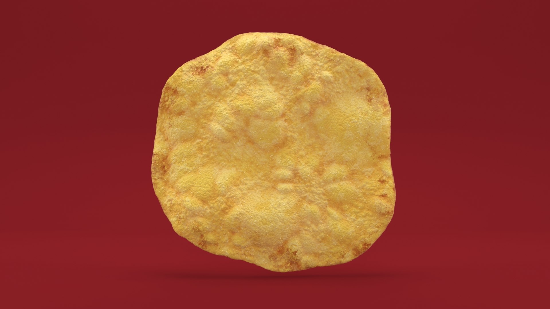 3D Potato Chips 04 model - TurboSquid 2008425