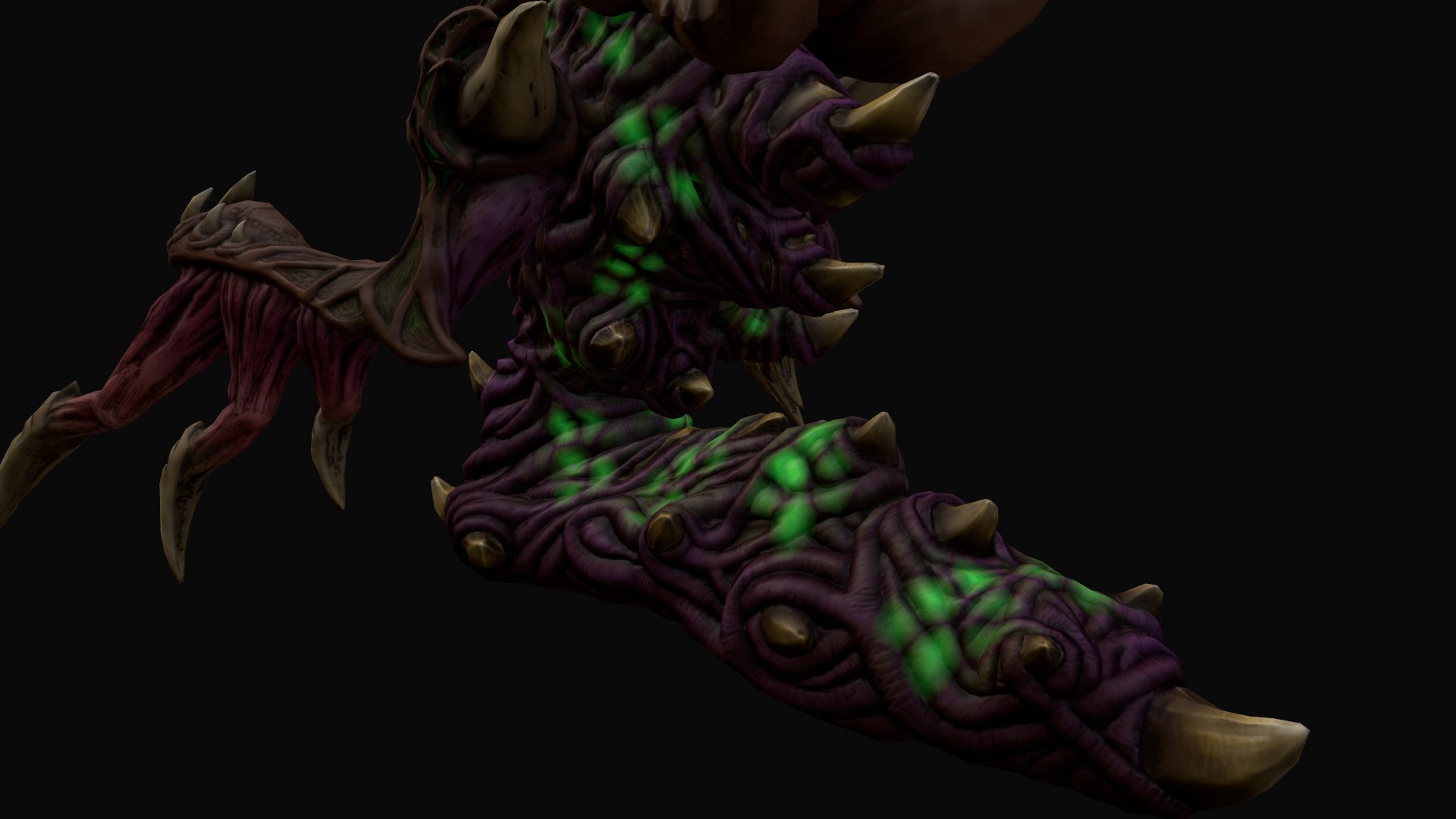 Hydralisk Starcraft Rigged Animation Model - TurboSquid 1302456