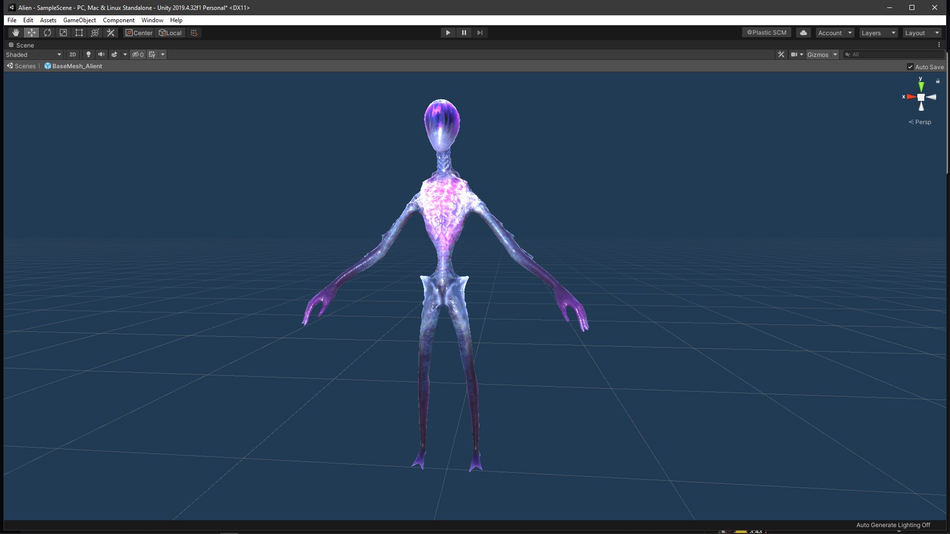 3D Alien - TurboSquid 1855054