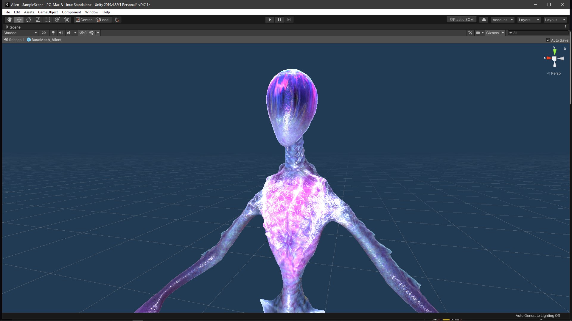 3D Alien - TurboSquid 1855054